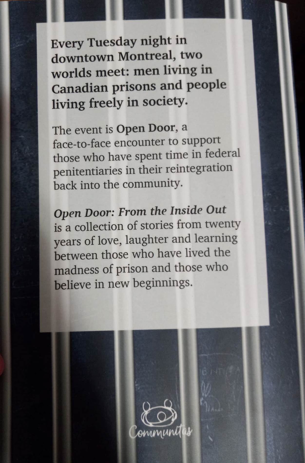 Supporting formerly incarcerated persons in Montreal – Glory Matters